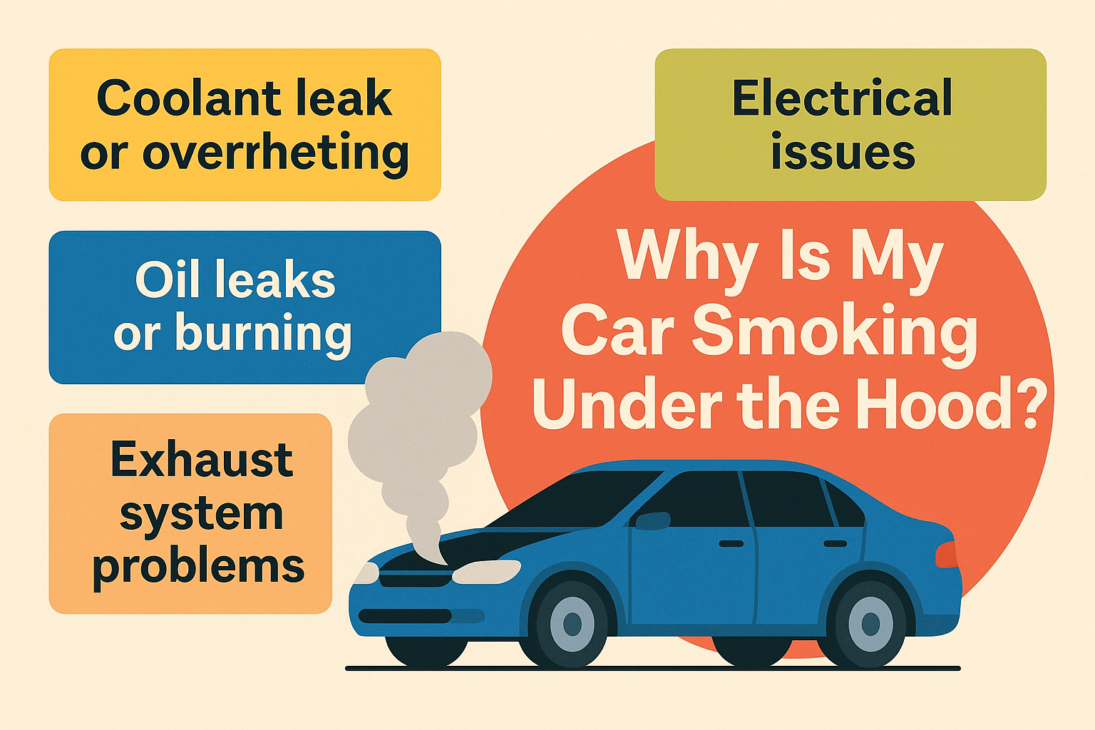Why Is My Car Smoking From The Hood